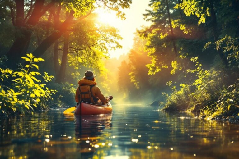 Balade en canoë kayak sur les rivières : location et randonnée pour une ...